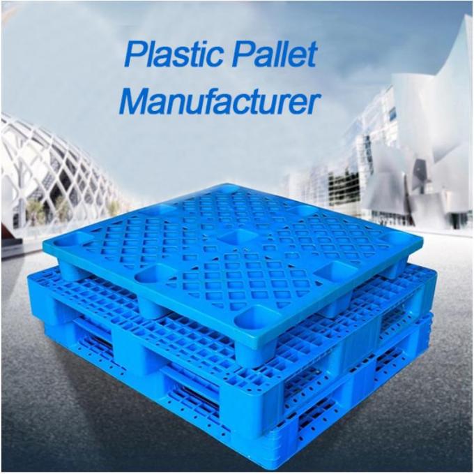 Recycled Heavy Duty Plastic Pallet 1400x1200 Polyethylene Plastic Skids