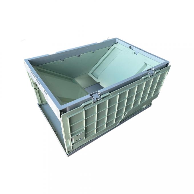 Heavy Duty Large Vented Mesh HDPE Agriculture Folding Crate Box Stackable